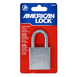 American Lock A5200D 1-3/4" Solid Body Steel Padlock