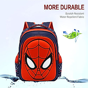 RFYBEW Cartoon 3D Comic Backpack Waterproof Student Schoolbag Lightweight Large Capacity Casual Bookbags Daypack For Teens