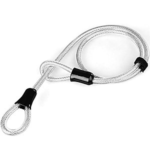 Bike Lock with Key, 1 Pack, Black, U-Lock, Beautiful Design