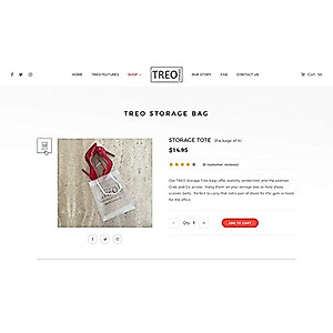 TREO Storage Shoe & Purse Organizer