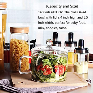 44 OZ Glass Bowl and 50 OZ Glass Pot's Bundle