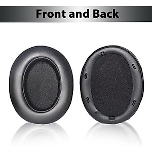 WH-XB910N Replacement Earpads Ear Cushions with Net and Buckle,Noise Canceling Headset Cover Earmuff Repair Parts for Sony WH-XB910N Over-Ear Wired&Wireless Headphone(Black)