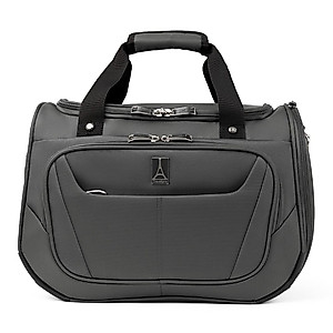 Travelpro Maxlite 5 Softside Lightweight Underseat Carry-On Travel Tote, Overnight Weekender Bag, Men and Women, Shadow Grey, 18-Inch
