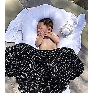 WavHello Portable Baby Sleep Soother - Rechargeable Bluetooth Noise Machine Travel Sound Speaker Great for Cribs, Strollers, Car Seat and More - Ollie The Owl Soundbub, Grey