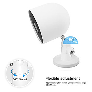 Koroao Wall Mount Magnet Bracket Compatible for Google Nest Cam and Wyze Cam Pan V3 Camera (Battery)