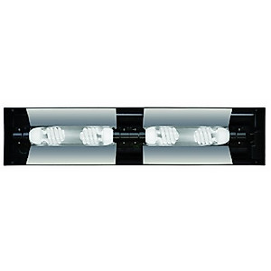Exo Terra Large Compact Incandescent Light Fixture for Exo Terra Glass Terrariums PT2613 – Measures 36” x 3.5” x 7.8”