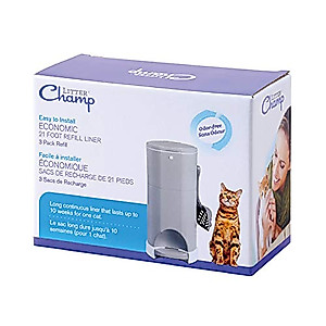 Litter Champ 3-Pack Refill, Green(1 box)