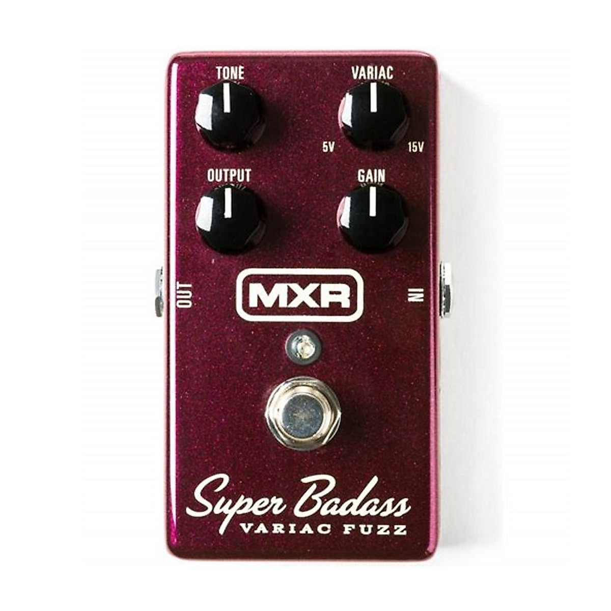 Briskdrop MXR M236 Super Badass Variac Fuzz Pedal Bundle with Dunlop ECB003 Power Supply and MXR Patch Cable