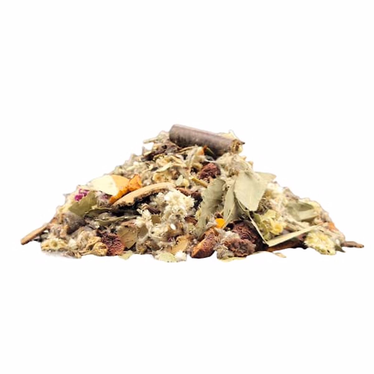 Yerbero - PulmoTea 4 oz (113g) | Herbal Mixture Tea - Soothes/Comforts Thoat | Eucalyptus, Tejocote Root, Mullein Leaf, Bouganvillia Flower, Cassia Fistula, Cuatecomate | 100% All Natural, non-GMO, Gluten-free.