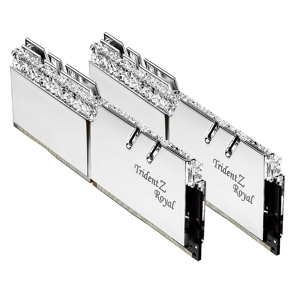 G.Skill 32GB DDR4 Trident Z Royal Silver 3600Mhz PC4-28800 CL16 1.35V Dual Channel Kit (2x16GB)