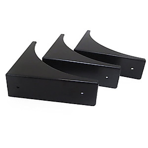 Corner Guard,glrovazas 4 Pcs Decorative Desk Box Corner Protector Desk Case Edge Cover Safety Guard Furniture Corner Bumpers Thickened Hardware for Jewrlry Box Cabinet（Black）