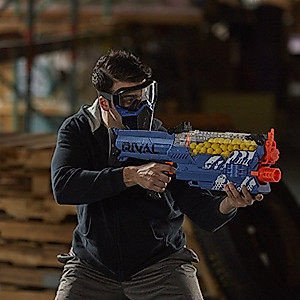 NERF Rival Nemesis MXVII-10K Blaster, Blue (Amazon Exclusive)