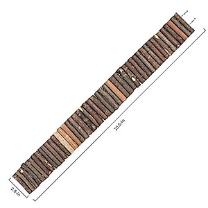 Niteangel Hamster Suspension Bridge Toy - Long Climbing Wooden Ladder for Hamsters Mice Mouse Gerbils Sugar Glider Rat and Other Small Animals (25.6L x 2.8W)