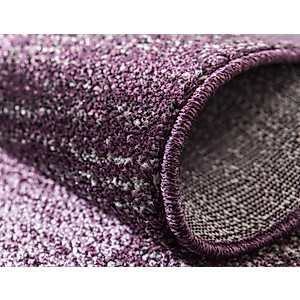 Unique Loom Del Mar Collection Area Rug - Abigail (2' 2" x 3' 1" Rectangle, Violet)