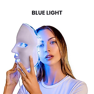 Angel Kiss Light Beauty Mask - Led Face Mask Light Therapy - Red Light Therapy Mask for Face - LED Facial Skin Care Mask