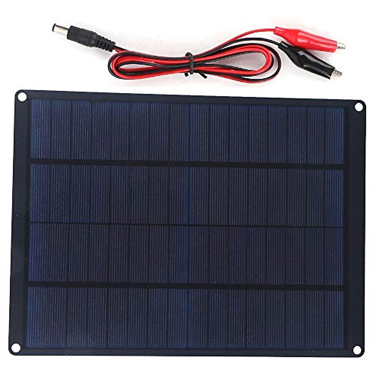 Delaman Solar Panel, 10W Solar Panel Kit Waterproof Portable Power Charger Photovoltaic Panel for Car Phone Charge
