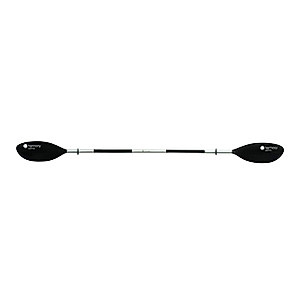 Harmony Gear Drifter Kayak Paddle | 1 Piece Shaft | 60 Degree Offset | Black | 235 cm