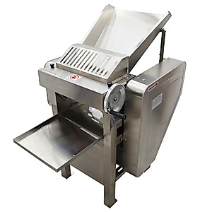 HayWHNKN Commercial Dough Sheeter Pasta Dough Roller Sheeter Machine 11.8inch for Croissant Pastry Puff Pastry Pizza Noodle Bakery Pasta Roller Press Machine 2.2kw 110v 150kg/h