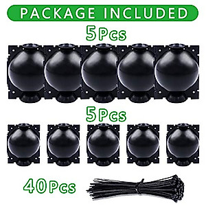 Tanzfrosch 10 Pack Tree Root Growing Box, Rooting Ball Grafting Tools, Reusable High Pressure Tree Rooter Air Layering Propagation Kit Propagator Pot Rooting Device for Trees Flowers