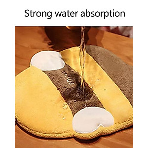 Pandas and Bees Funny Hand Towels - Cute Bathroom Kitchen Towels Decorative Pandas and Bees Decor Hanging Face Towels Absorbent Soft-Super Soft Highly Absorbent Towel for Bathroom