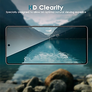 YWXTW [2 Pack] Privacy Screen Protector for Google Pixel 7 Pro,Tempered Glass Anti-Spy 9H Hardness Film for Google Pixel 7 Pro,HD Anti-Scratch Easy Install Bubble Free Case Friendly