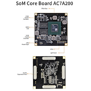 ALINX AX7A200: Artix-7 XC7A200T (FPGA Development Board + USB Downloader)