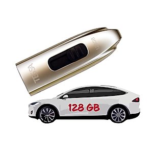Dashcam and Sentry Portable SSD USB Drive for Tesla Model S/3/X/Y - 128 GB - Tesla Dashcam Drive