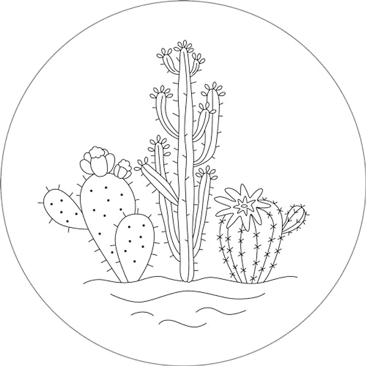 Blooms & Succulents Embroidery Pattern Transfers (set of 10 hoop designs!)