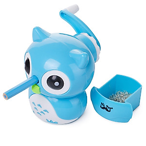 Mr. Pen- Pencil Sharpener, Owl Shaped Sharpener, Pencil Sharpener for Kids, Pencil Sharpener for Colored Pencils, Pencil Sharpener Manual, Cute Pencil Sharpener, Fun Pencil Sharpener, Gift for Kids