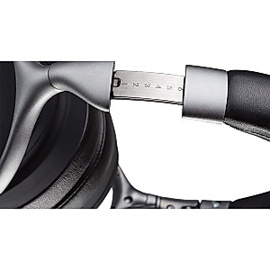 Denon AH-GC25W Premium Wireless Headphones with aptX Bluetooth | Hi-Res Audio Quality | Up to 30 Hours of Wireless Use | Designed for Comfort | Battery-Saving Auto-Standby Mode | Black (AHGC25WBK)