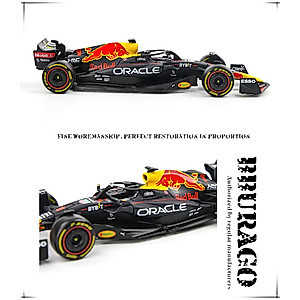IYASFPFP Bburago 1:43 New 2022 F1 Red Bull Racing RB18 1# Verstappen 11# Perez Special Paint Formula One Alloy Super Toy Car Model (RB18 #11)
