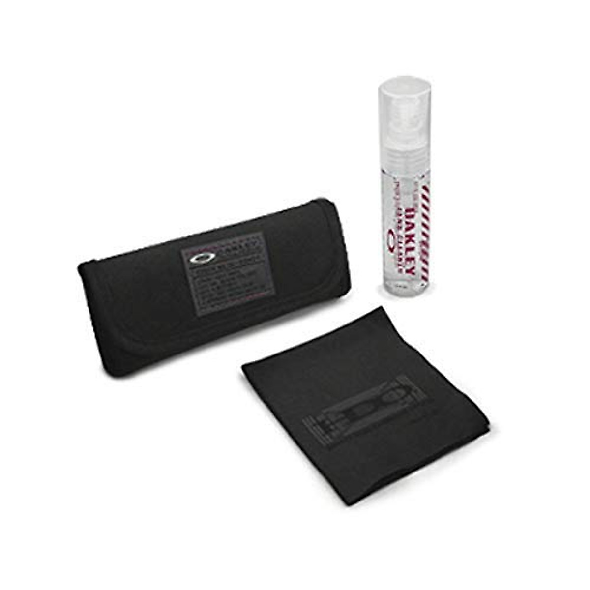 Oakley Radar EV Path Sunglasses (Matte Black Frame/Deep Prizm Water Polarized Lens) with Lens Cleaning Kit (Black)