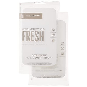 Prince Lionheart Ever-Fresh Wipe Warmer Replacement Pillows for Ultimate Baby Wipe Warmer That Keeps Baby Wipes Warmer Fresh, Prevents Discoloration or Drying Out Of Baby Wipes - 2 Pack