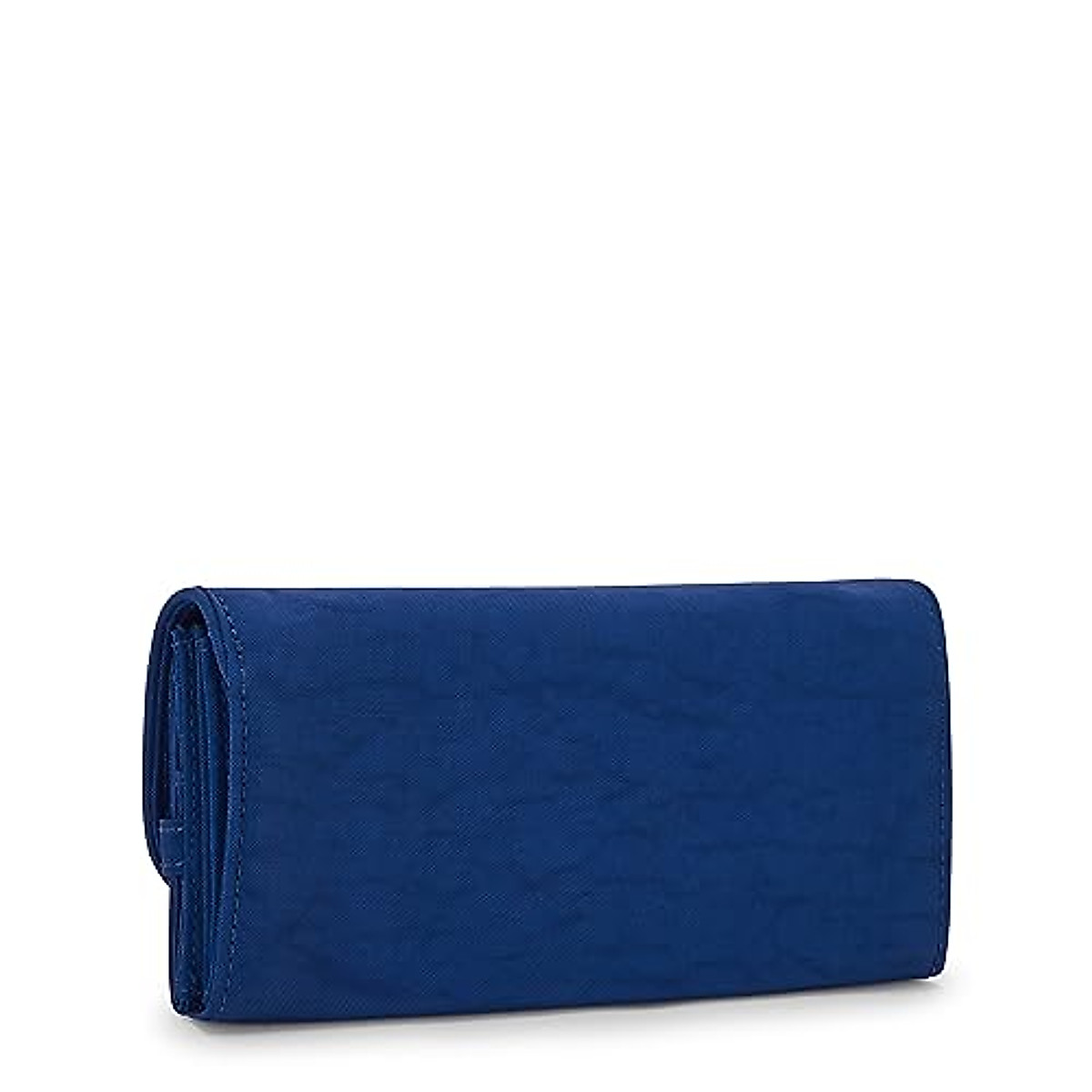 Kipling Women's Money Land, RFID Anti-Hacker Technology, Nylon Snap Wallet, Deep Sky Blue, 7.3''L x 4''H x 1.3''D