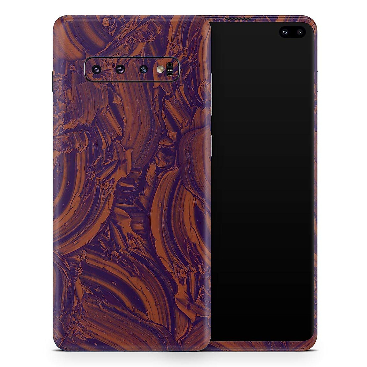 DesignSkinz Liquid Abstract Paint Remix V47 Protective Vinyl Decal Wrap Skin Cover Compatible with The Samsung Galaxy S20 (Screen Trim & Back Glass Skin)