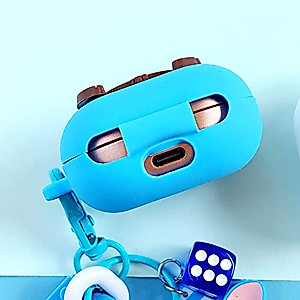 Compatible with Galaxy Buds Pro Case(2021)/Galaxy Buds Live(2020) Case Cover Accessory with Doll, Case Cover for Samsung Galaxy Buds Pro