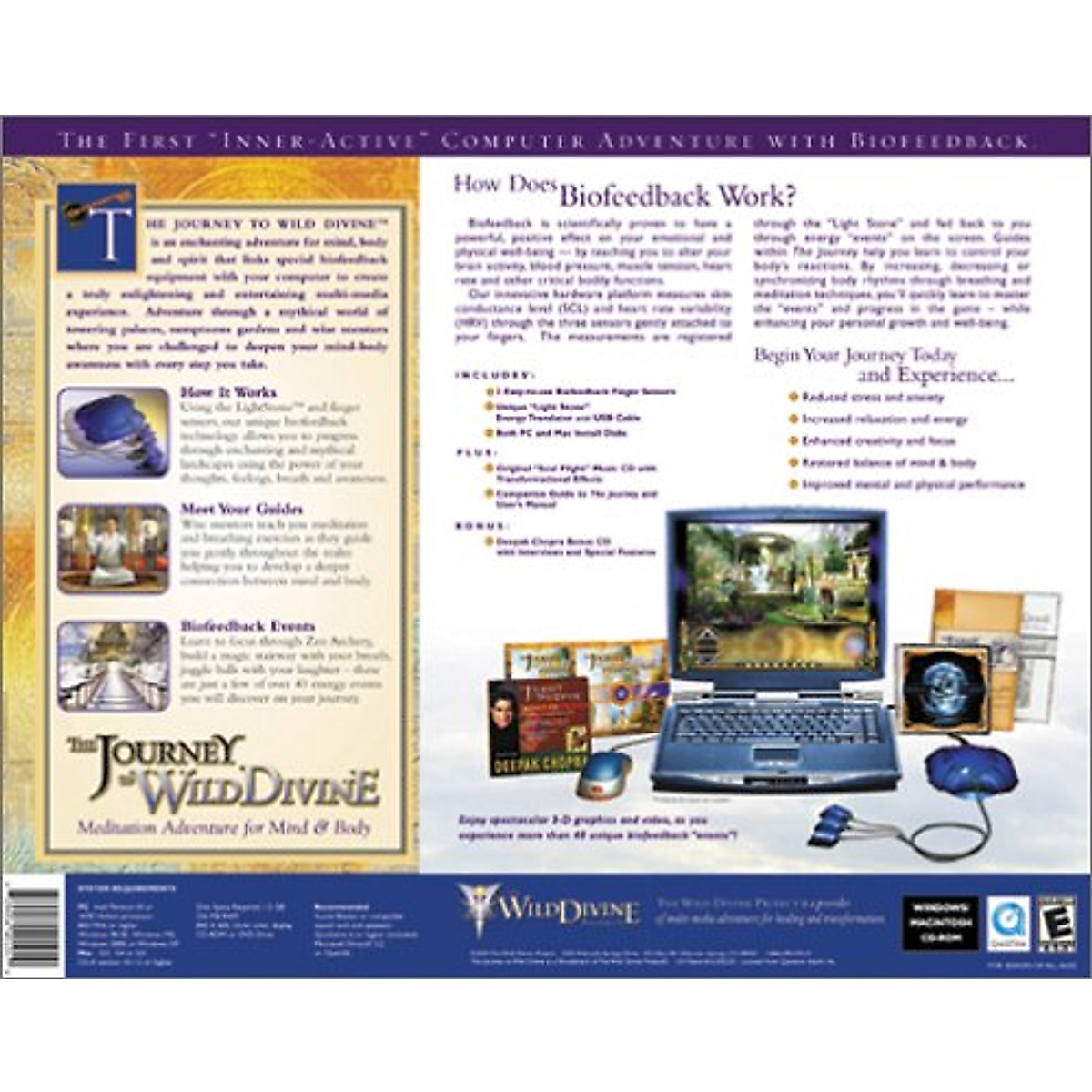 The Journey to Wild Divine Biofeedback Software & Hardware for PC & Mac: The Passage