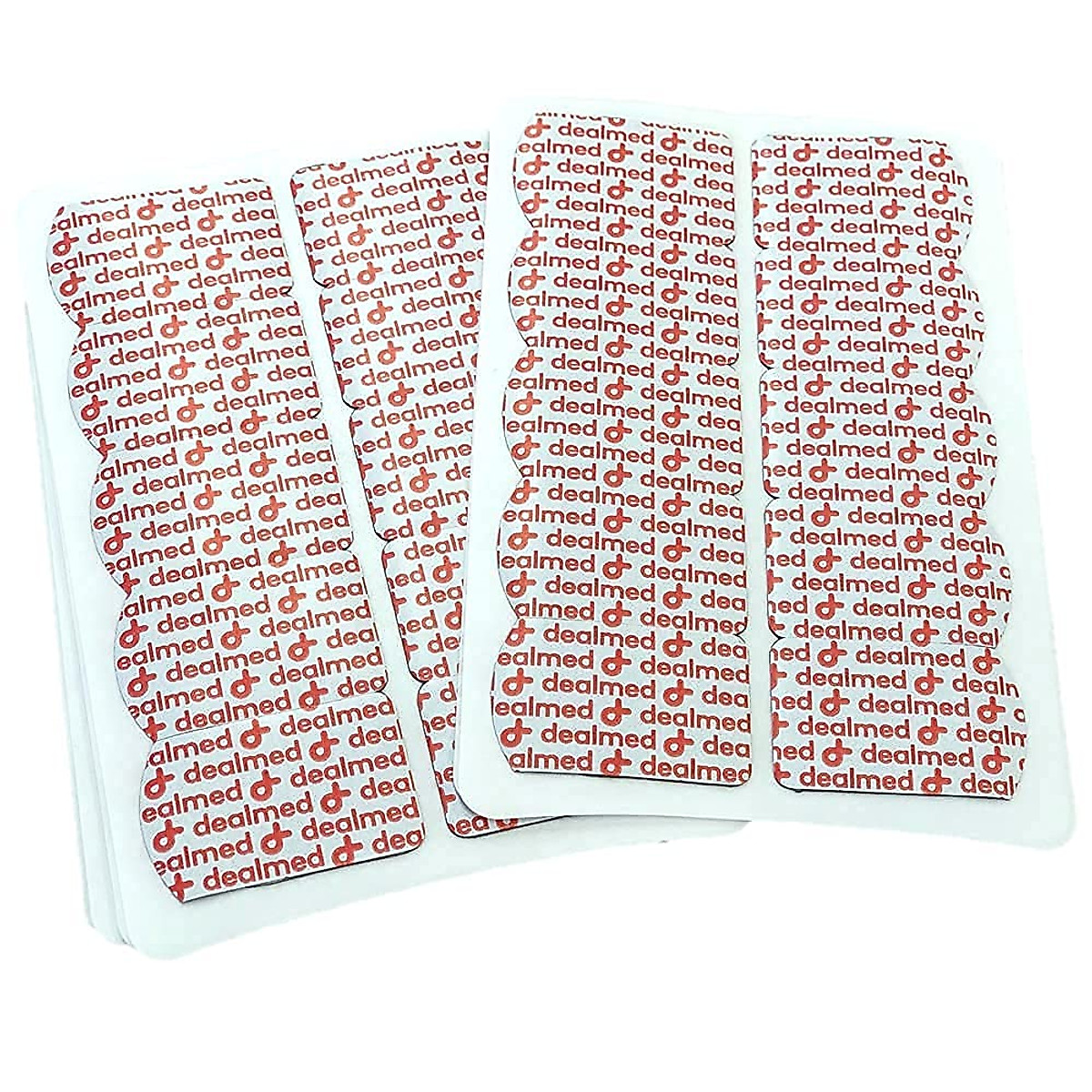 Dealmed Resting ECG Electrodes - Single Use Pads with Self Adhesive Stickers for Electrocardiogram & EKG Heart Monitoring Machines for Hospital, EMS & Medical Screening (1,000 Count)