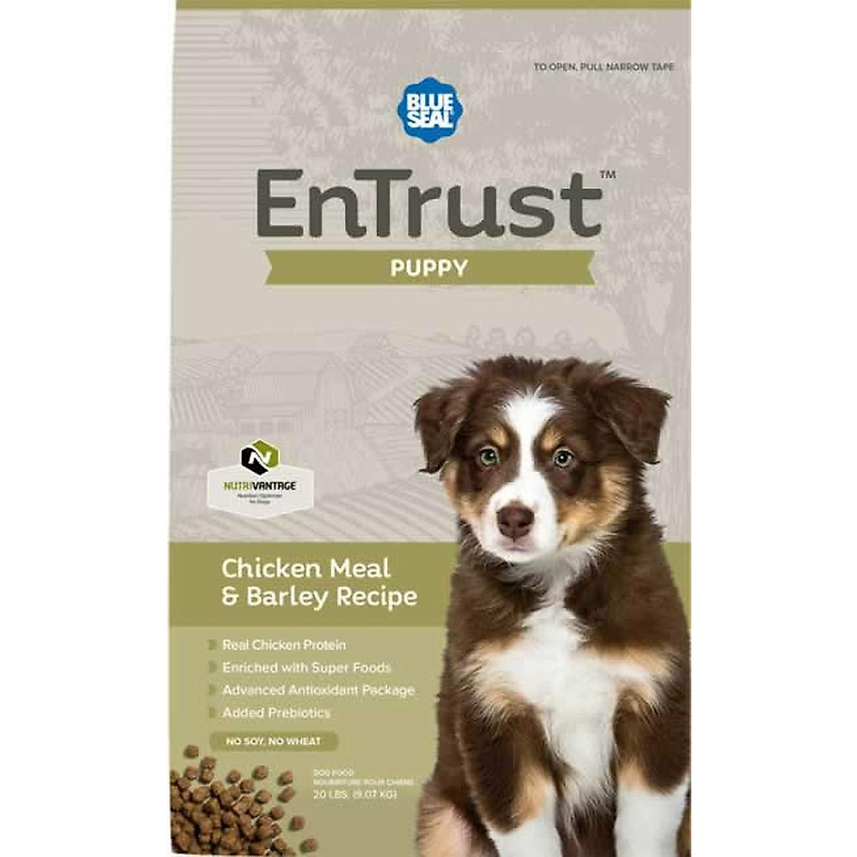 Blue Seal EnTrust Puppy Chicken Meal & Barley (20 Pounds)