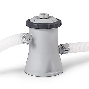 Intex Easy Set 6 Foot x 20 Inch Round Inflatable Above Ground Outdoor Backyard Swimming Pool with 330 GPH Easy Set Cartridge Filter Pump