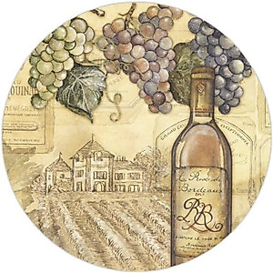 CounterArt Vineyards Glass Lazy Susan