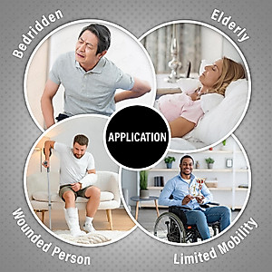 otica Water Bed for Bed Sores Prevention for Bed Ridden Patient and in Long Term hospitalization(Multicolor)