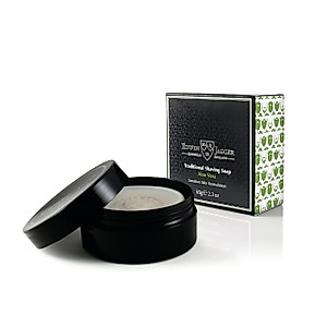 Edwin Jagger SSAVT Aloe Vera 99.9% Natural Traditional Shaving Soap 65g Travel Tub