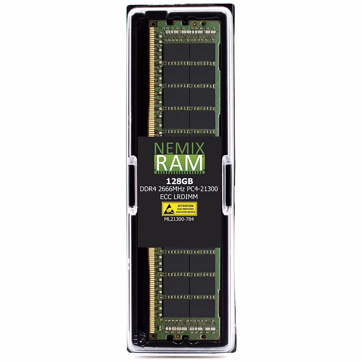 NEMIX RAM 128GB (1X128GB) DDR4 2666MHZ PC4-21300 8Rx4 1.2V CL19 288-PIN ECC LRDIMM Compatible with Supermicro MEM-DR412LF-LR26 Load Reduced Server Memory