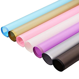 20 Pcs Silver border Flower Wrapping Paper,Waterproof Valentine's Day Bouquet Wrapping Paper 23x23Inch Used for DIY Crafts, Gift Packaging, Flower Shop Bouquet Packaging