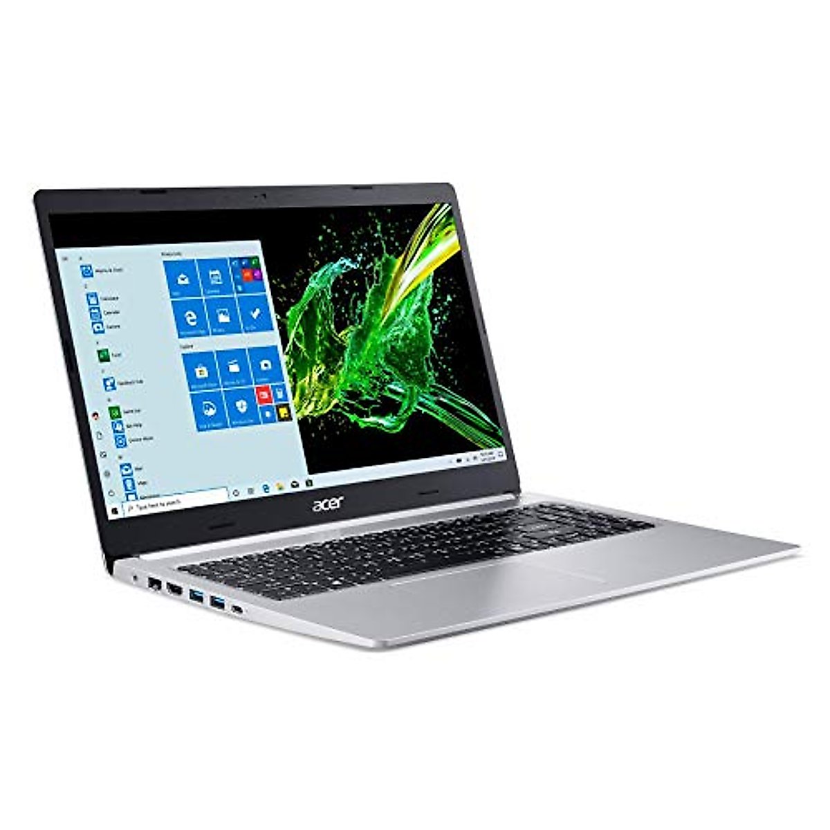 Acer Aspire 5 A515-55-378V, 15.6" Full HD Display, 10th Gen Intel Core i3-1005G1 Processor (Up to 3.4GHz), 4GB DDR4, 128GB NVMe SSD, WiFi 6, HD Webcam, Backlit Keyboard, Windows 10 in S Mode