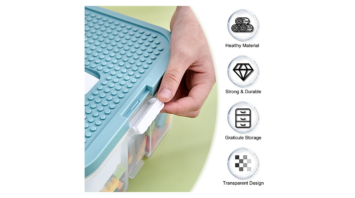 Lego Storage Organizer Case - Stackable & Creative Design