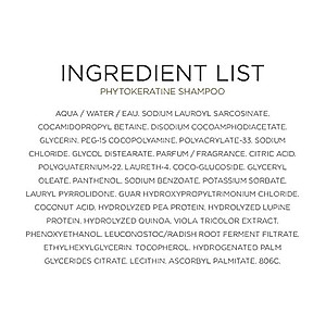 PHYTO PARIS PHYTO Phytokeratine Repairing Shampoo, 8.45 fl. oz.