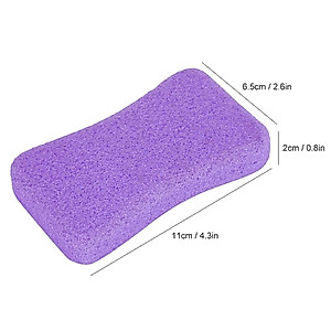 Pumice Stone for Feet, 4pcs Callus Remover and Foot Scrubber Pedicure Exfoliator Tool Hard Skin Callus Remover and Scrubber Portable Foot File Exfoliation to Remove Dead Skin()