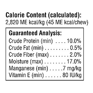 SmartBones with Real Chicken Mini Chews 8 Count, Rawhide-Free Chews for Dogs